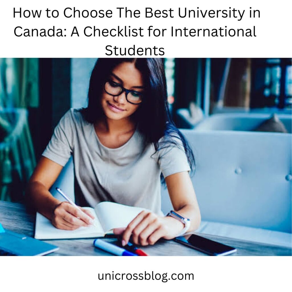 How to Choose The Best University in Canada: A Checklist for ...